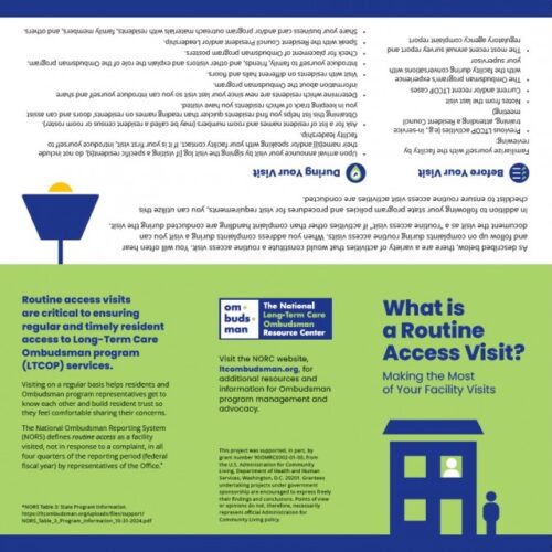 What is a Routine Access Visit? Pocket Guide (Set of 50) - The Consumer ...